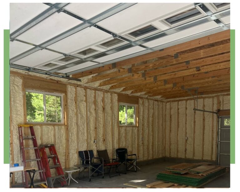 Garage Insulation - Spray Foam Genie